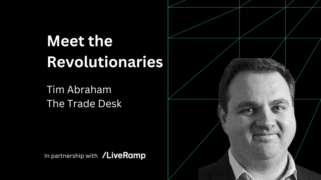 Meet the Revolutionaries: Tim Abraham, Senior Director of Data ...
